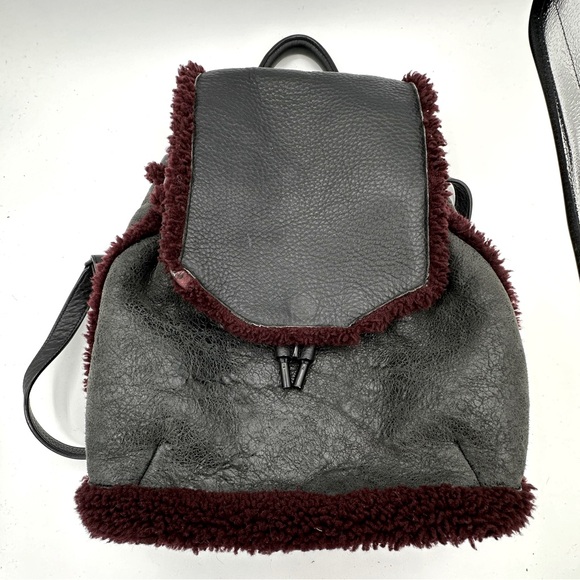 rag & bone | Bags | Rag Bone Shearling Lined Leather Backpack | Poshmark
